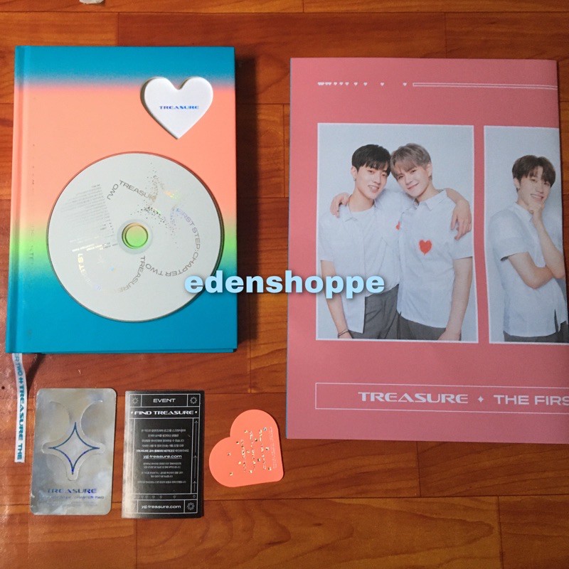 [READY STOCK] UNSEALED TREASURE CHAPTER 2 (white version) | Shopee Malaysia