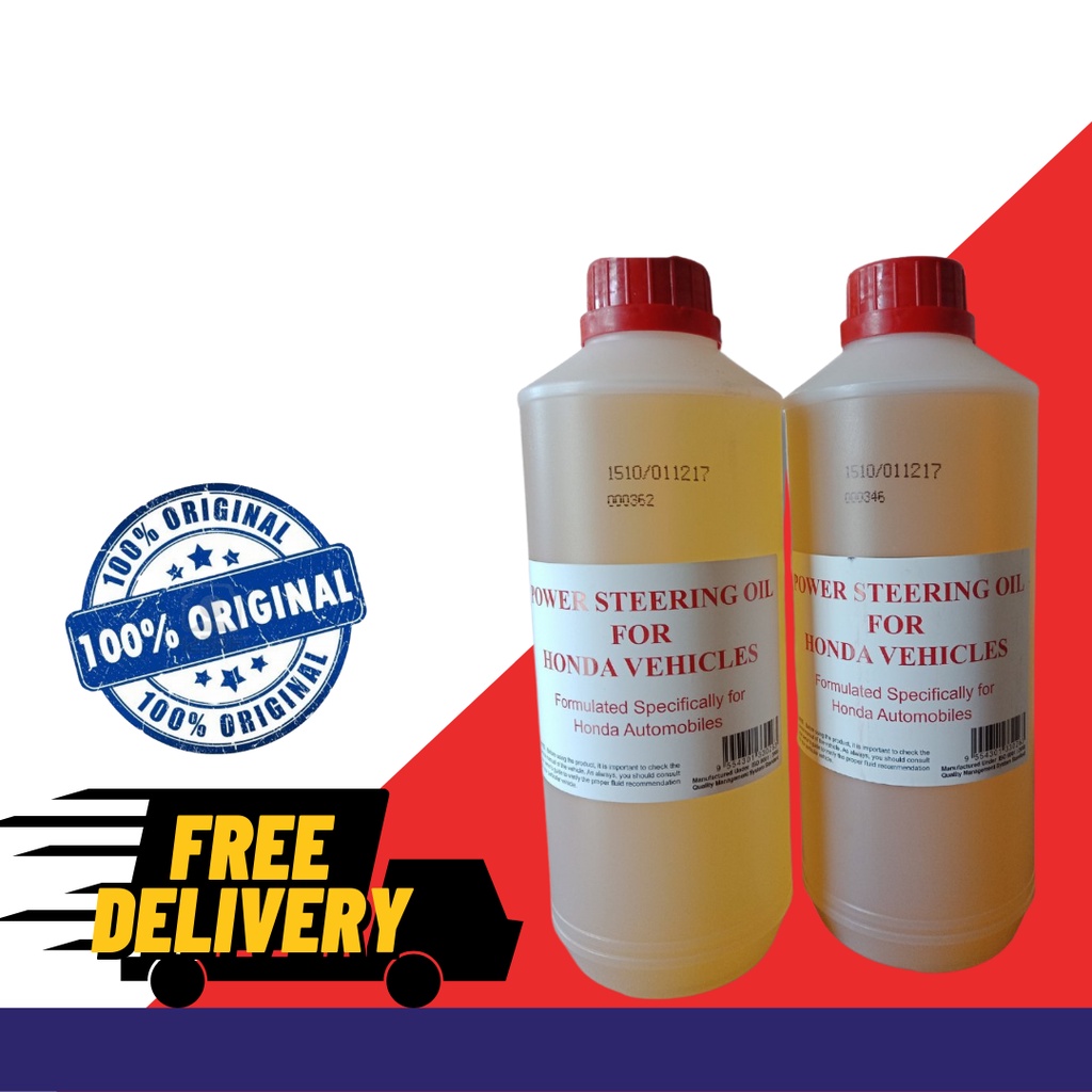 HONDA POWER STEERING FLUID (1 LITER) FOR HONDA/TOYOTA/LEXUS/NISSAN/KIA ...