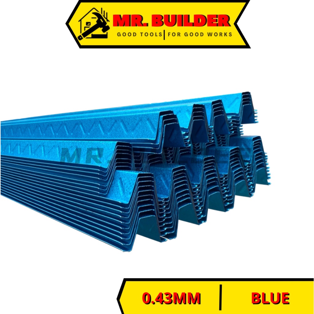 (KLANG VALLEY ONLY) MR. BUILDER Top Hat Purlin (26mm x32mm x 6m) Batten ...