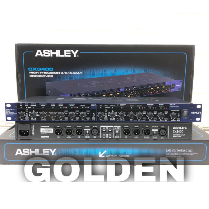 Original Ashley CX3400 Crossover Ashley CX 3400 With Limiters Super X ...