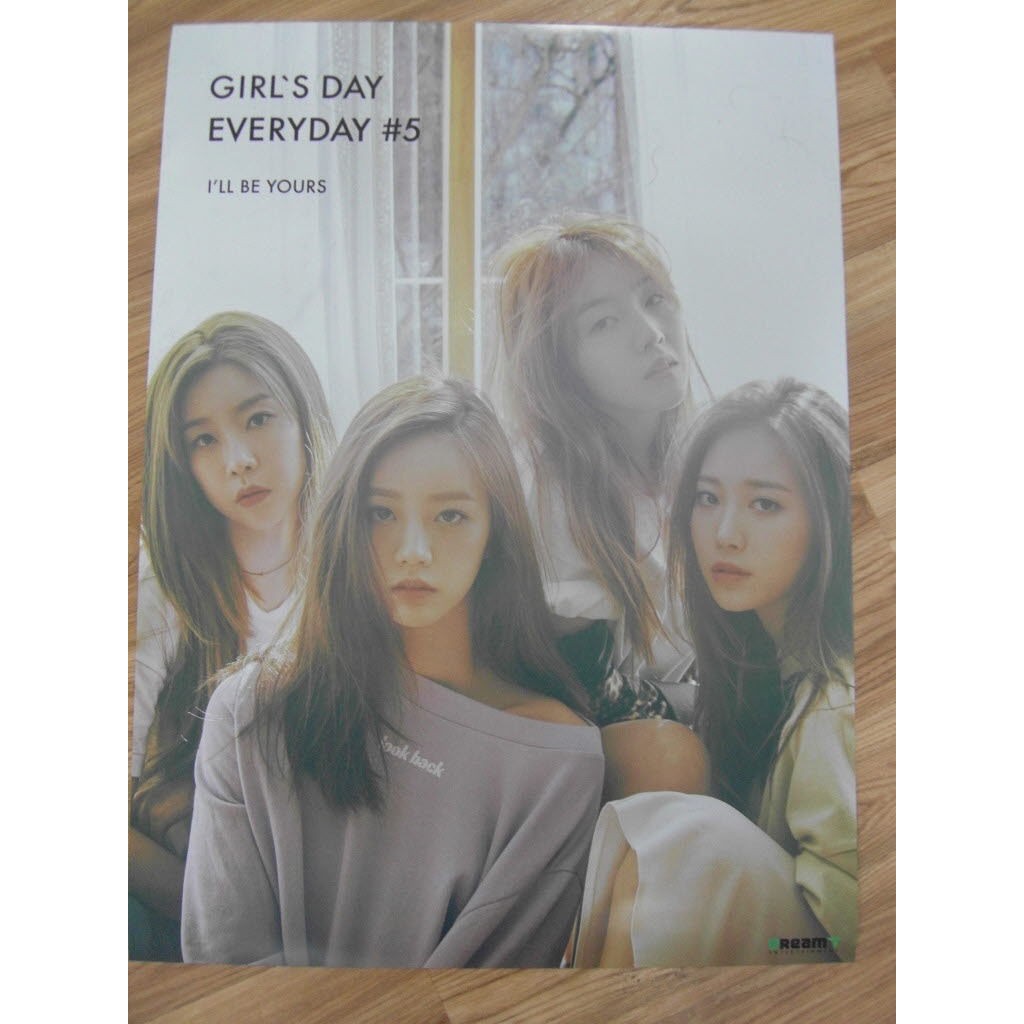 OFFICIAL GIRLS DAY POSTER I WILL BE YOURS | Shopee Malaysia
