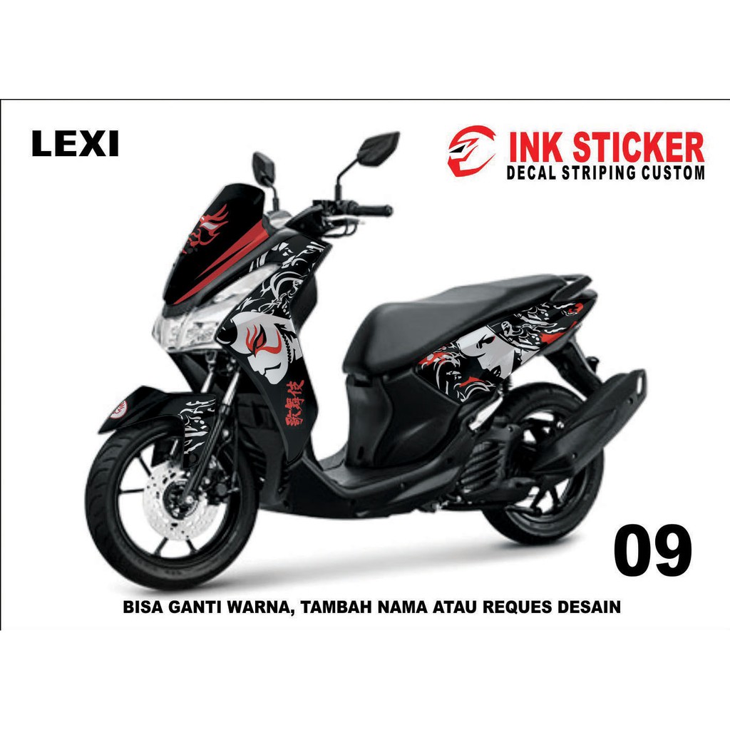 Lexi Design Decal Sticker 09 | Shopee Malaysia