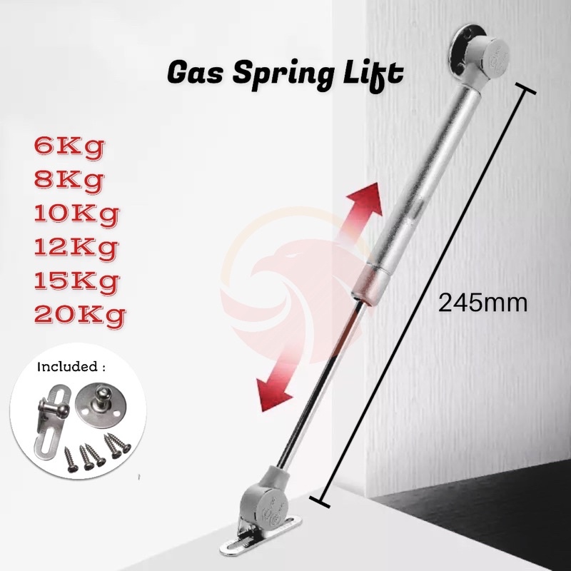 Gas Spring Door Lift Peumatic Support Hydraulic Gas Spring For Kitchen ...