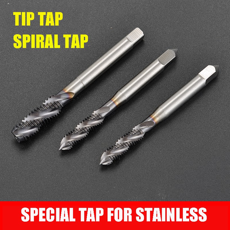 Tip through Hole High Cobalt Tap Spiral Blind Hole Stainless Steel ...