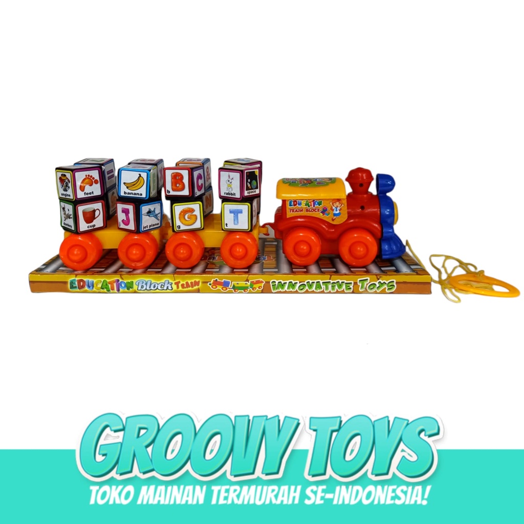 Children's Toys Education Block Train - Thomas Pull Train IM-3000 ...
