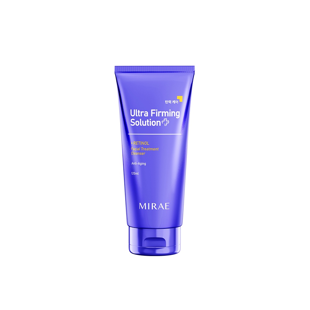 Mirae Ultra Firming Solution + Retinol Facial Treatment Cleanser 120ml ...