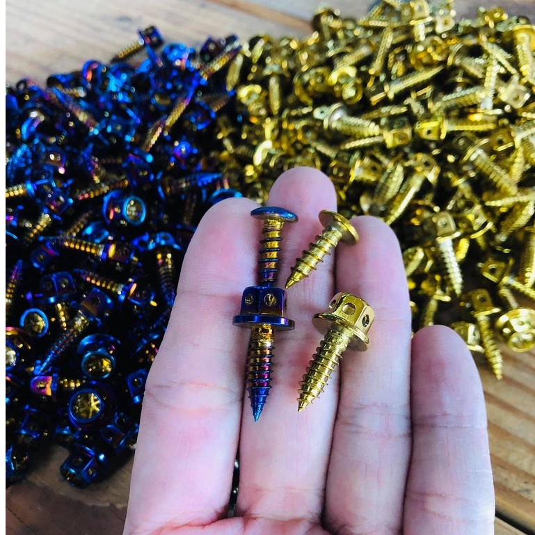 Alloy Coverset Screw Skru M5X15 Titanium For Yamaha Y15ZR Y16ZR LC135 ...