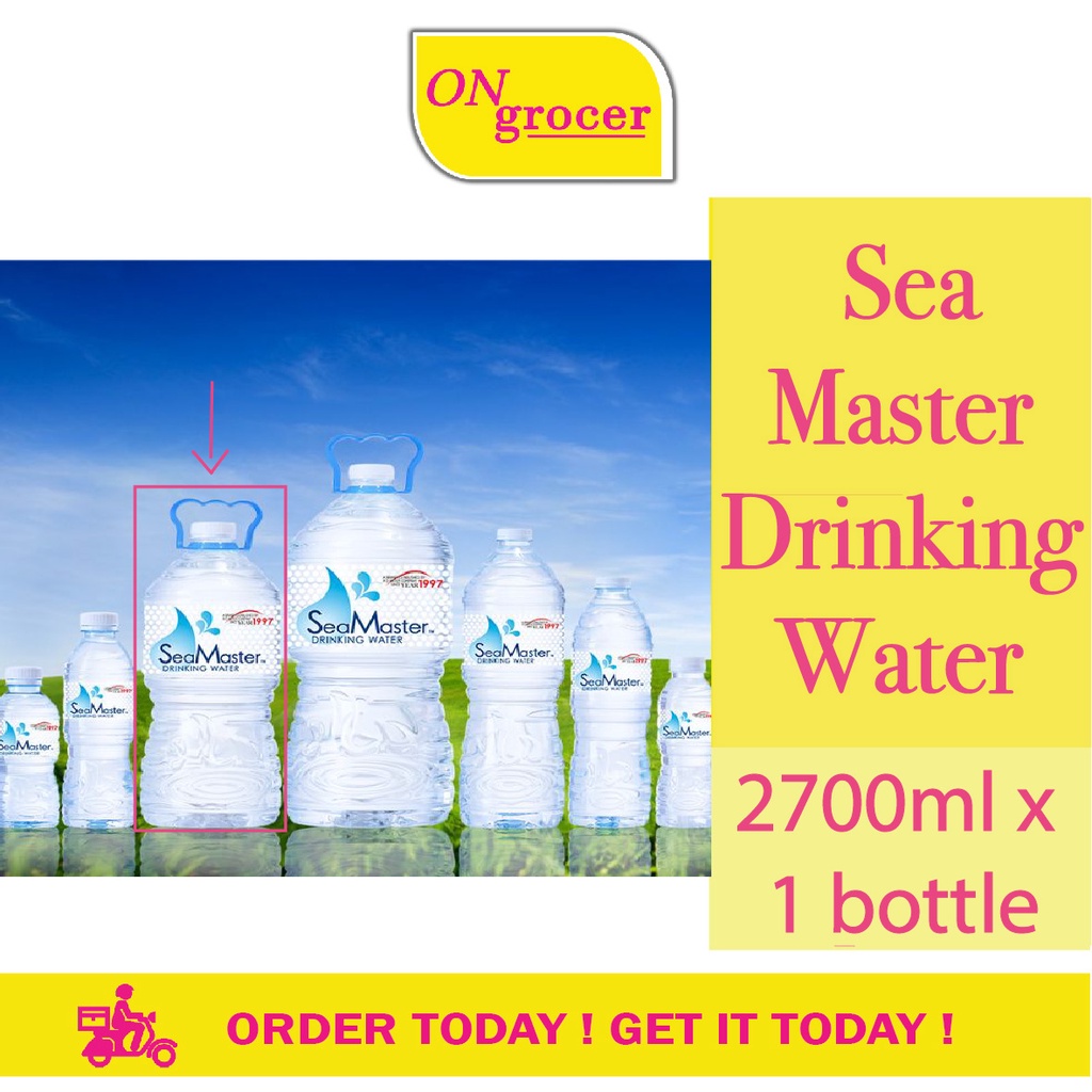 B0001 - SeaMaster Drinking Water 2700ml x 1 Bottles | Shopee Malaysia