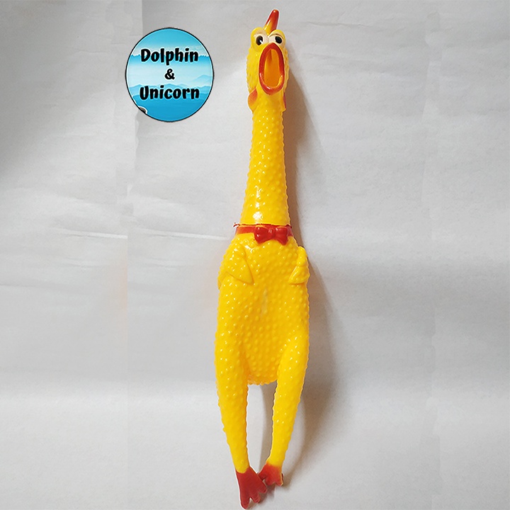 Screaming Chicken | Squeeze Sound Toy | 尖叫鸡 | Shopee Malaysia