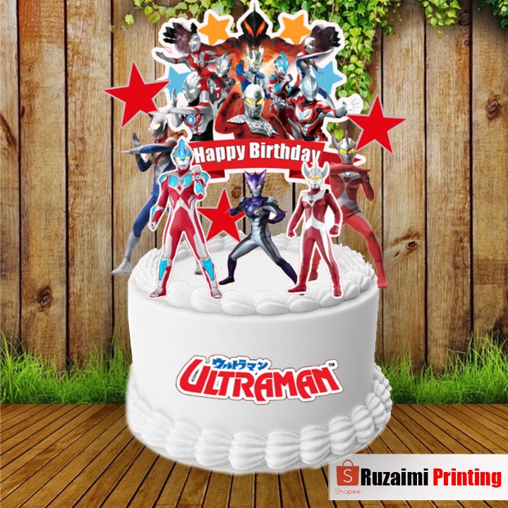 New Design Ultraman Cake Topper 009 | Shopee Malaysia