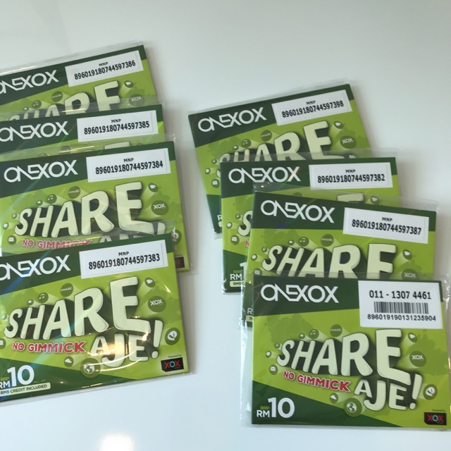 Onexox Plan- simkad . Postpaid/Prepaid | Shopee Malaysia