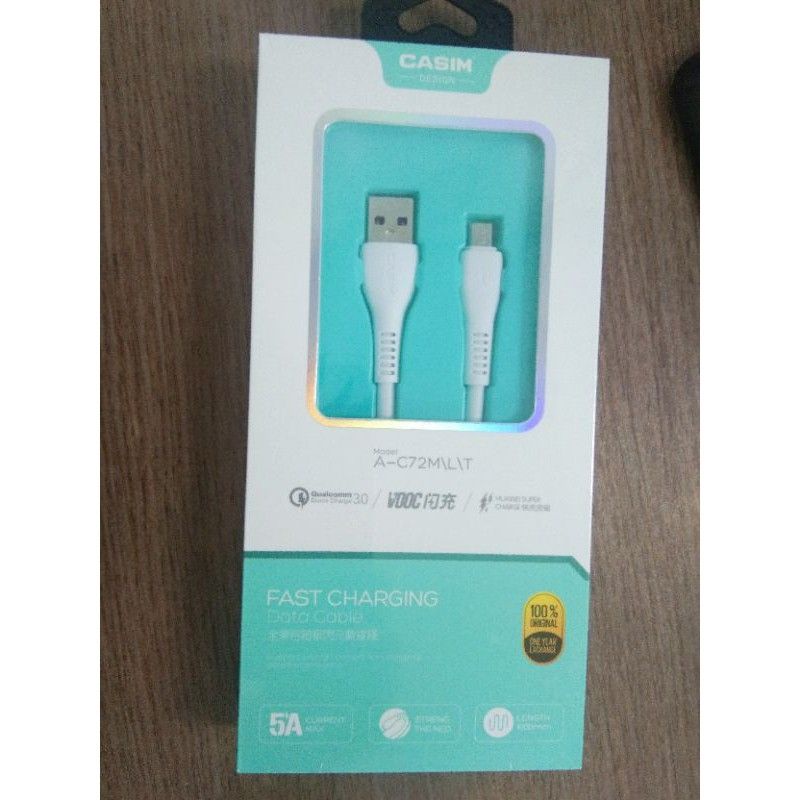 CASIM A-C72 Fast Charging 5A 1 Meter Data Cable Super Fast Charge ...