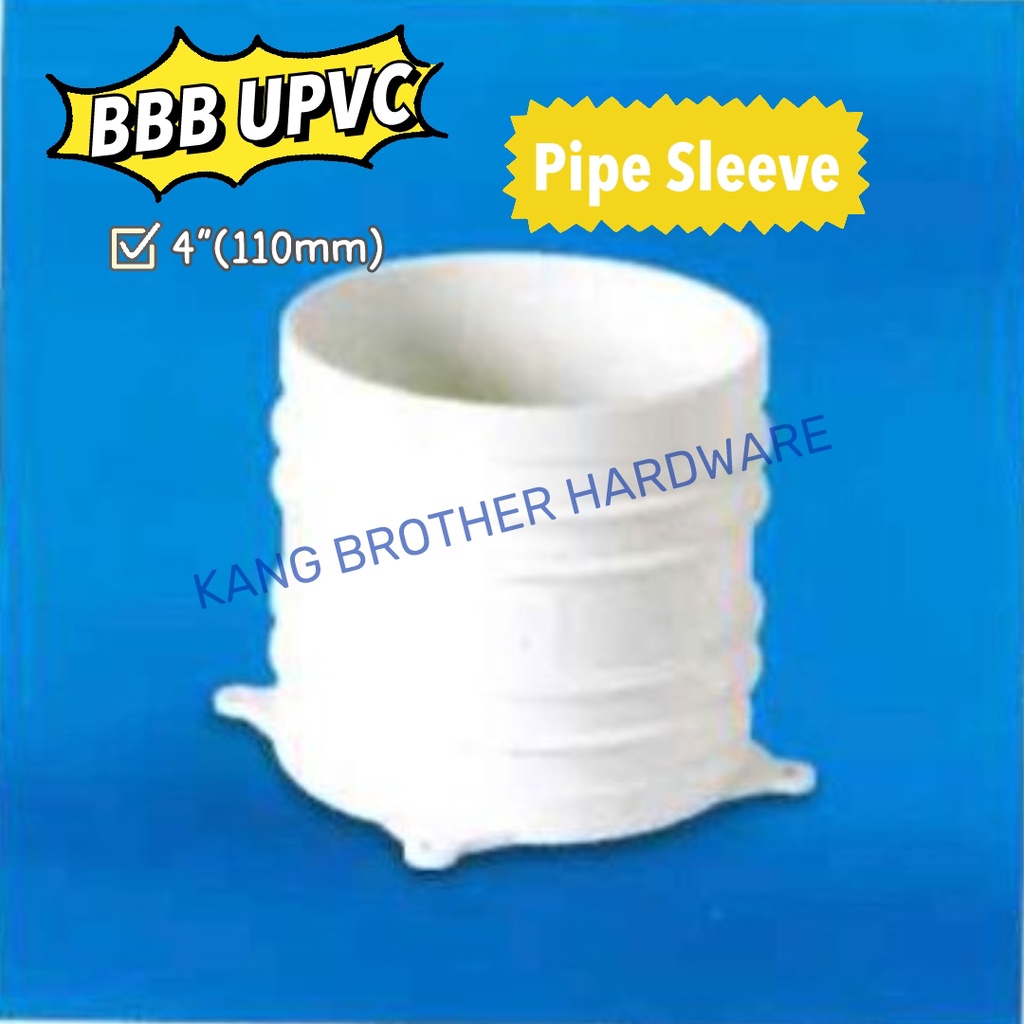 BBB UPVC Hydroponic Fitting Pipe Sleeve 4"(110mm) | Shopee Malaysia