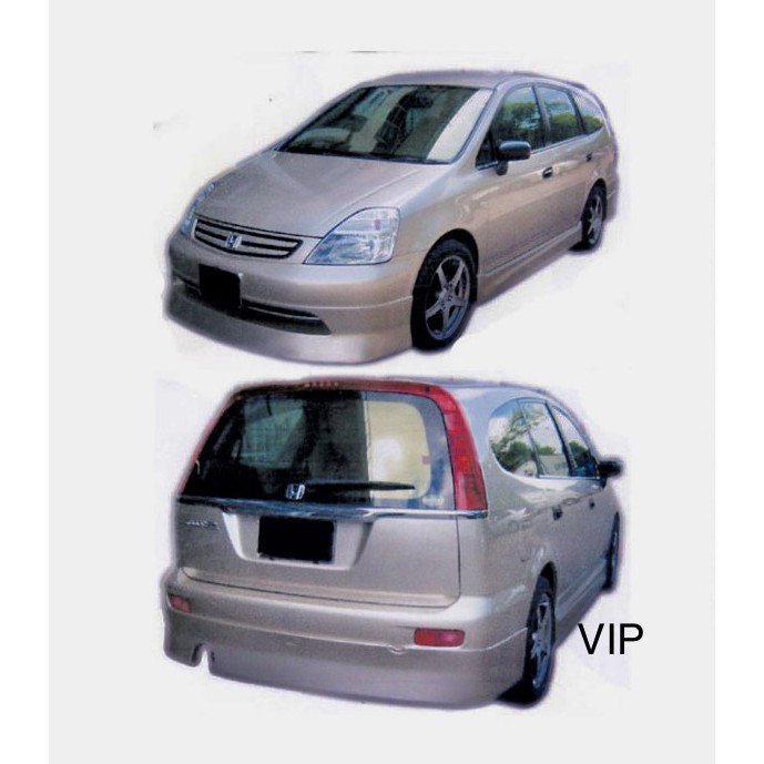 Honda stream 2001 2002 2003 VIP Style bodykit body kit front side rear ...