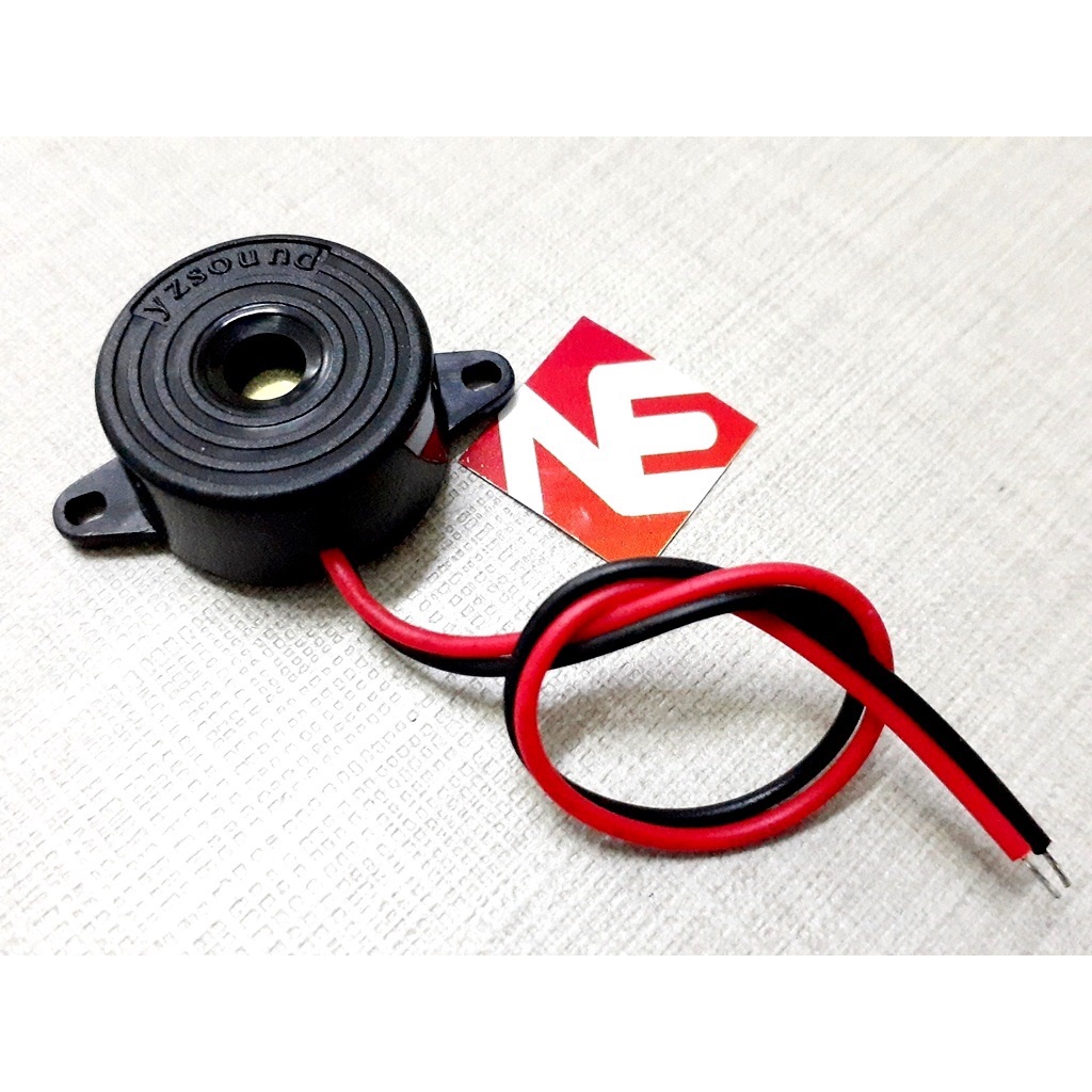 Buzzer Active 3v To 24v Sounder Speaker Alarm Arduino Raspberry Pi Stm32 Microbit Shopee Malaysia 