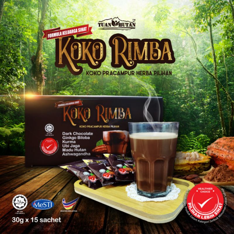 Koko Rimba TUAN HUTAN | Shopee Malaysia