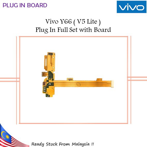 Vivo Y66 ( V5 Lite ) Plug In Full Set with Board USB Charging Port ...