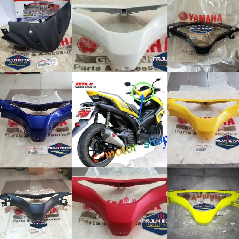 Upper handle cover upper shell of the aerox 155 front shell, original ...