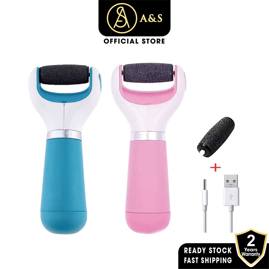 A&S Electric Foot File Care Tool Pedicure Machine Peel Skin Roller ...