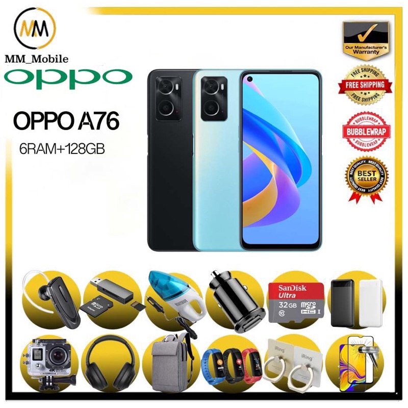 OPPO A76 (6+128GB) | OPPO A57 (4+64GB) & OPPO A57 (4+128GB) | A74 4G & 5G (6+128GB) ORIGINAL ...