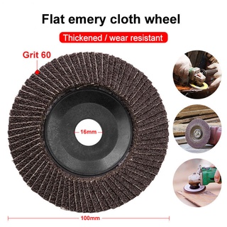 1PC 4" 100X16MM Flap Disc Sand Paper Flap Disc Abrasive Flap Disc Wheel ...