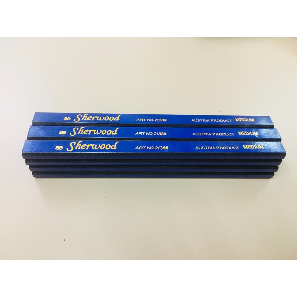 SHERWOOD Wood Pencil / Carpenter Pencil / Pensil Tukang Kayu ART NO ...