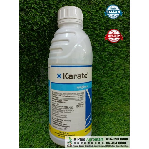 Racun Serangga Lambda-cyhalothrin 2.8% KARATE (1 liter) | Shopee Malaysia