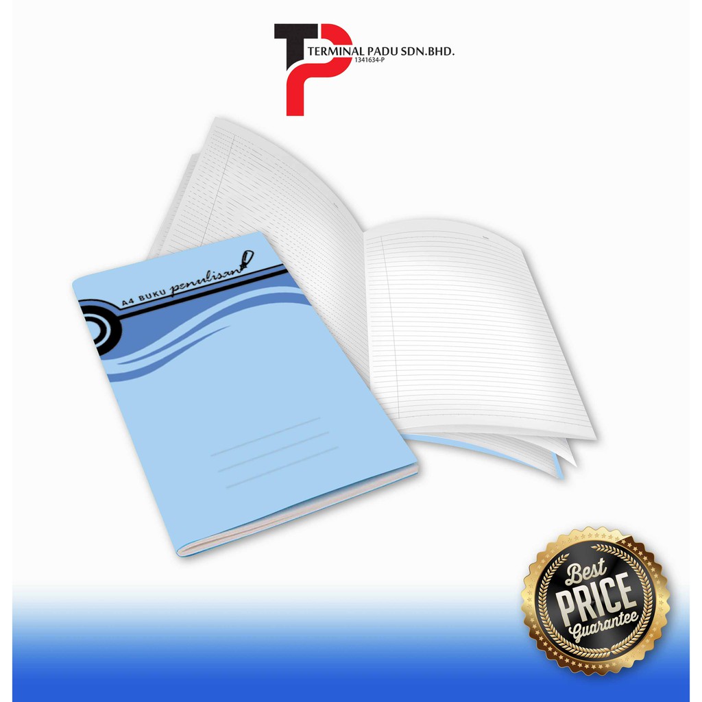 A4 Notebook / Note Book / Buku Penulisan / Exercise Book / Buku Latihan ...