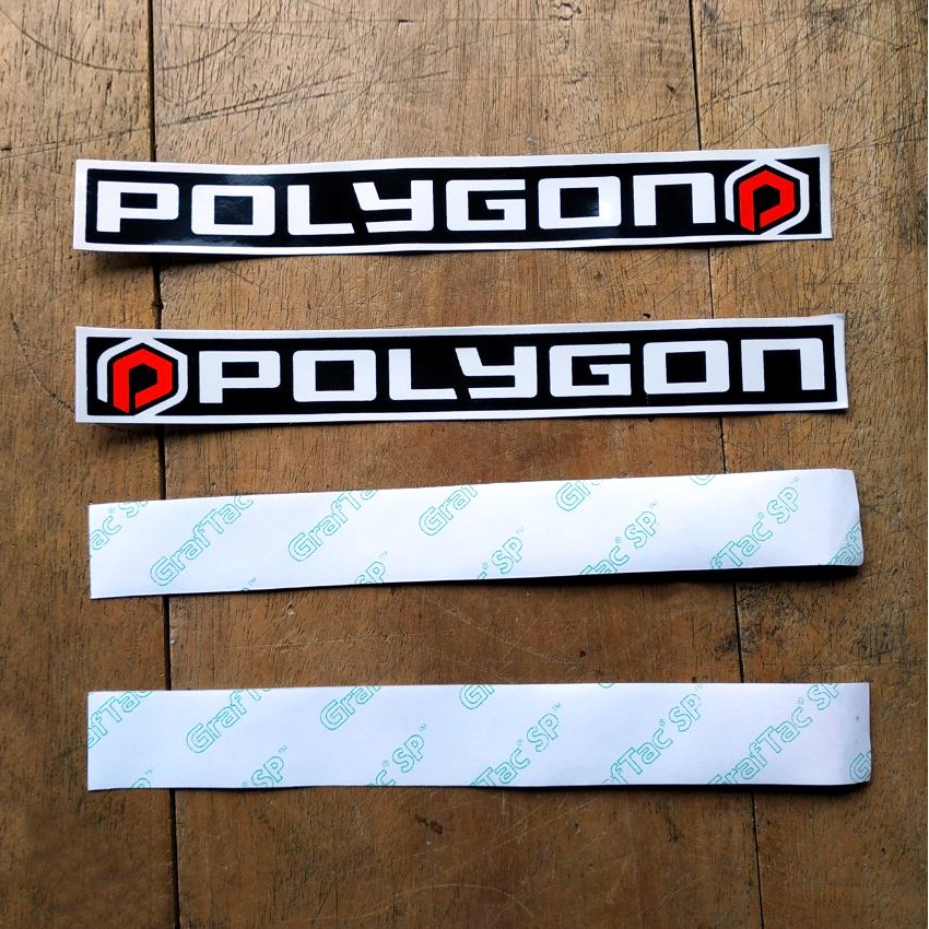 Small Polygon Decal Sticker | Shopee Malaysia