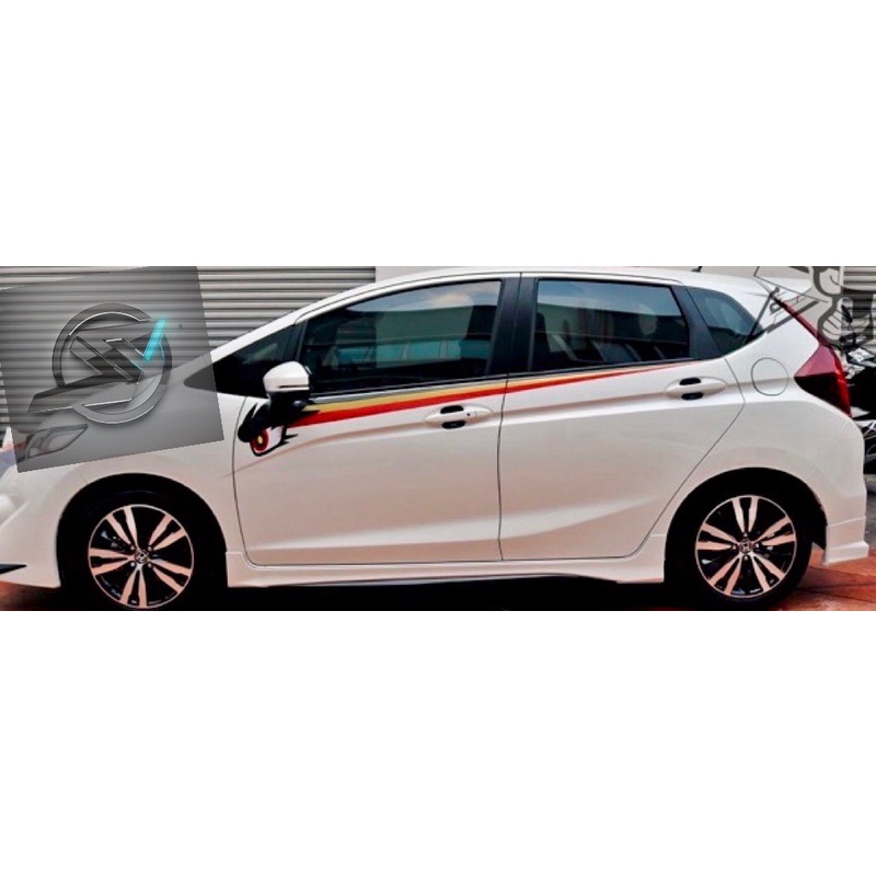 (Ready Stock)S352# 2pcs Mugen Power Commander Eye side Car Body Vinyl ...