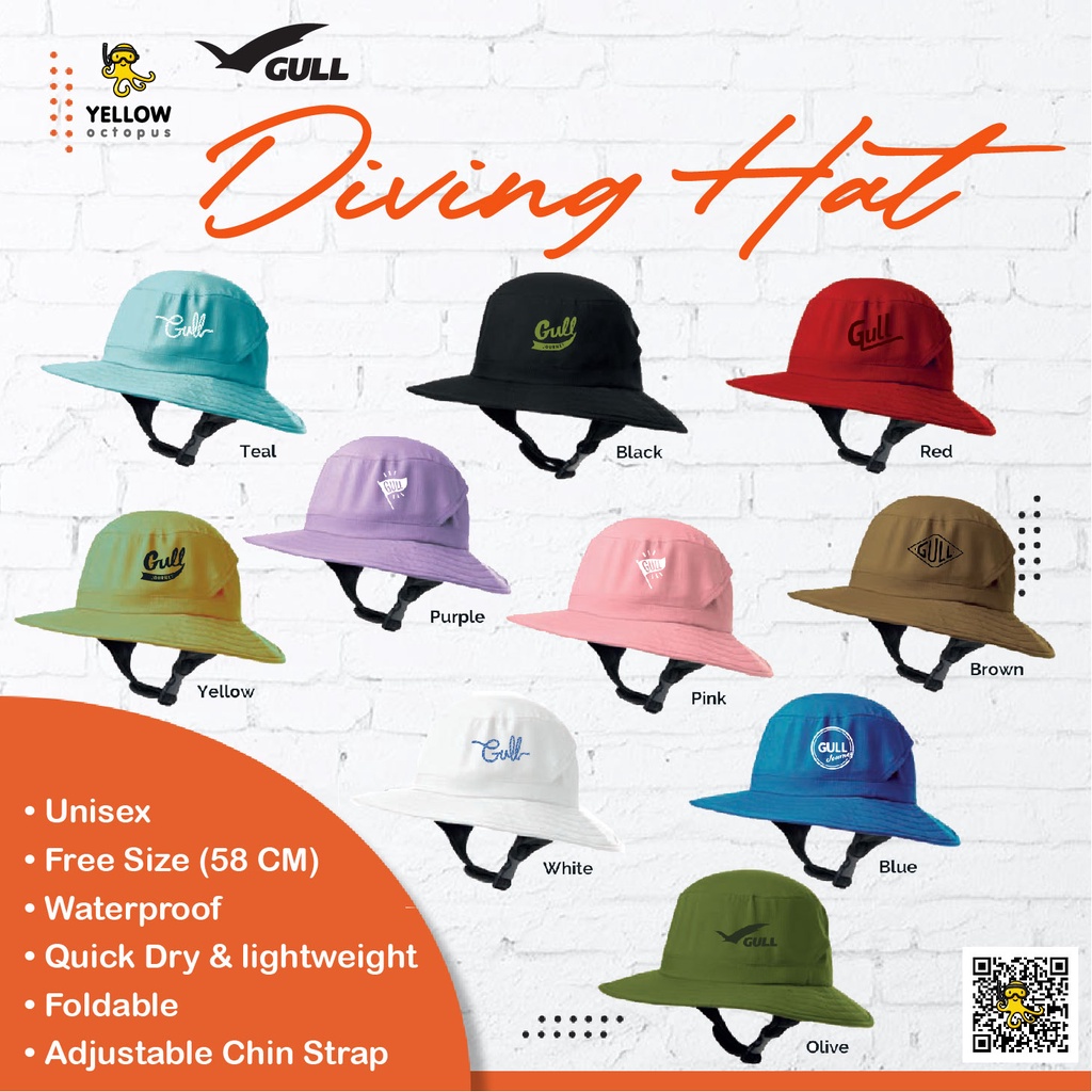 Gull Diving Hat (Fast-Drying Sun Hat) | Shopee Malaysia