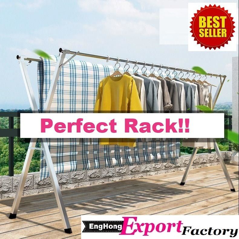 X Type Drying Rack, Foldable Retractable Cloth Hanger, X-type Cloth ...