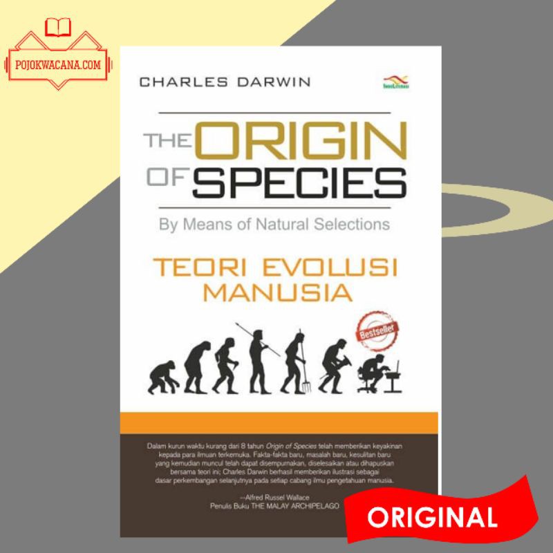 Original Book - The Origin Of Species The Theory Of Human Evolution ...
