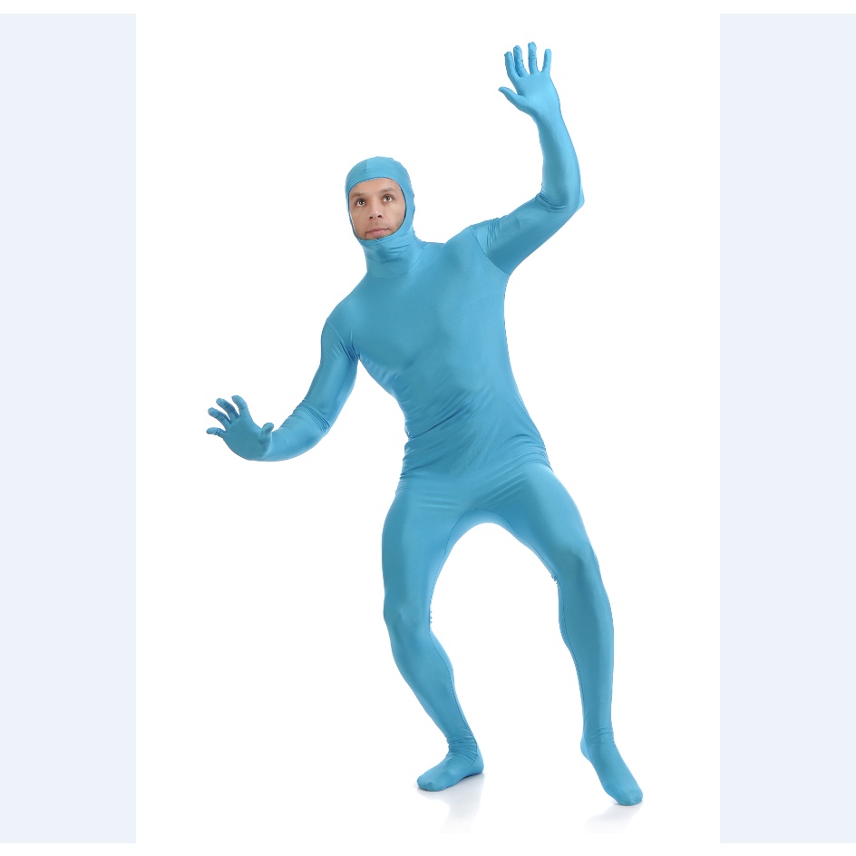 Halloween Adult Morphsuit Fancy Costume Morph Suit Costume Bodysuit ...