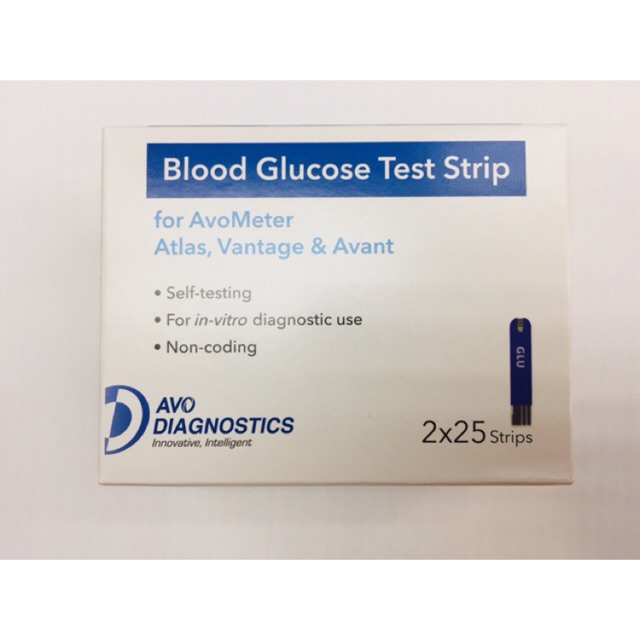 AVOMETER ATLAS GLUCOSE STRIPS (2 X 25'S)*NEW PACKAGING* | Shopee Malaysia