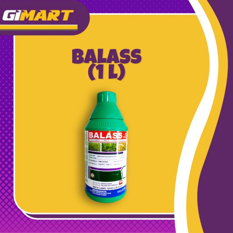 BALASS/ RACUN RUMPUT HERBICIDE 1L | Shopee Malaysia