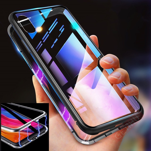 Oppo A31 2020 Reno 3 A91 Magnetic Aluminum phone case casing metal ...