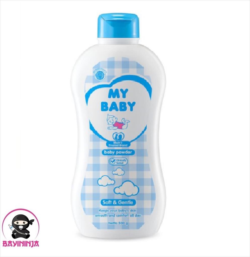 My BABY Powder Soft Gentle BABY Powder 500g | Shopee Malaysia