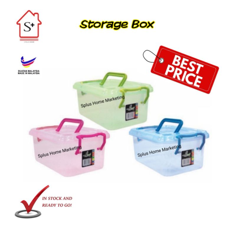 High Quality Plastic Storage Box/Multipurpose Container/Bekas Simpanan ...
