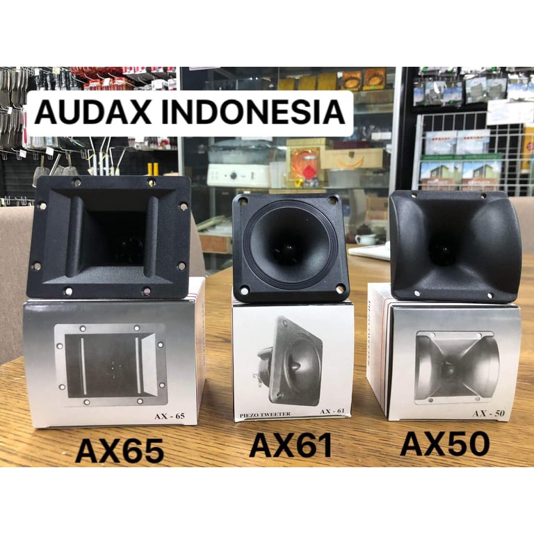 F10 - AUDAX INDONESIA AX65 / AX61 /AX50 tweeter (original) | Shopee ...