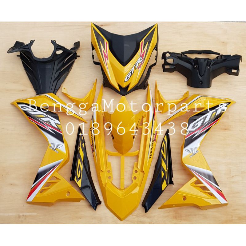 Rs150 V1&V2 Cover Set Custom Kuning | Shopee Malaysia
