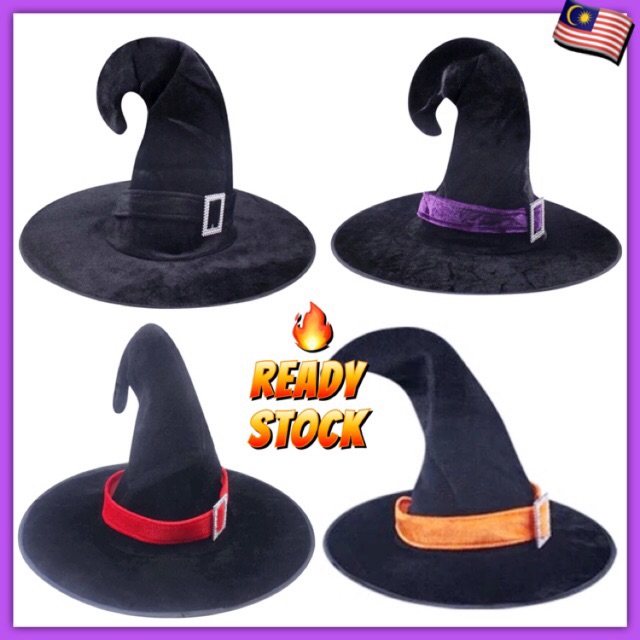 Witch Hat, Merlin Hat, Halloween Costume Hat, Wizard Hat, Magician Hat ...