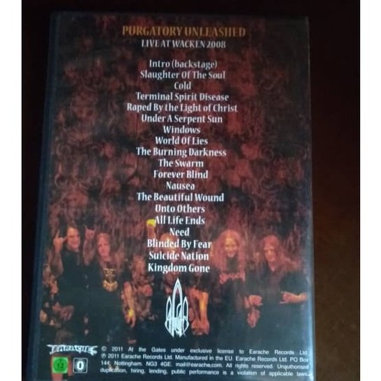 METAL DVD (DVD_R) METAL ROCK BAND | Shopee Malaysia
