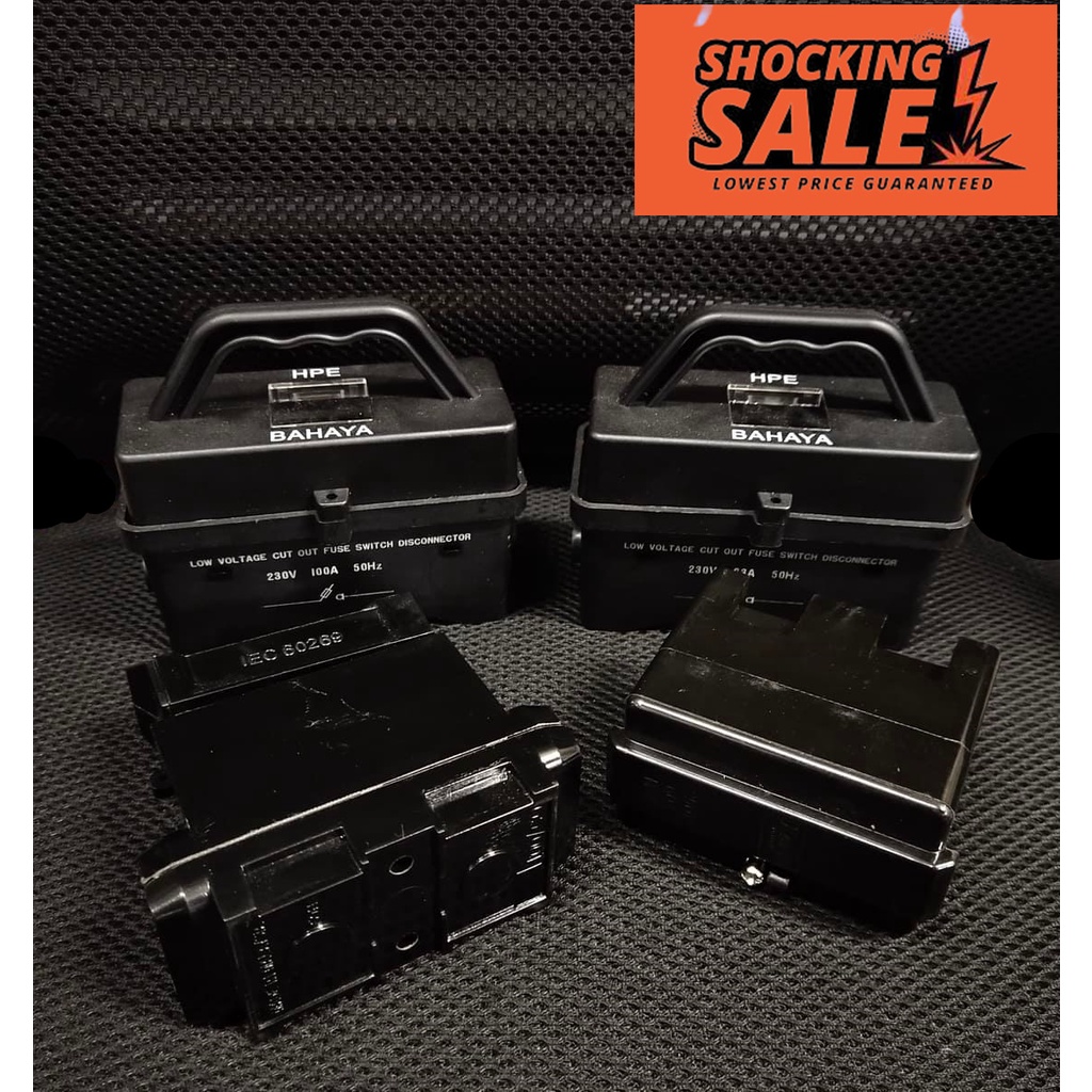 ⚡️SHOCKING SALE⚡️ 60A / 100A PLK 63A/60A / 100A TNB CUT OUT UNIT ...