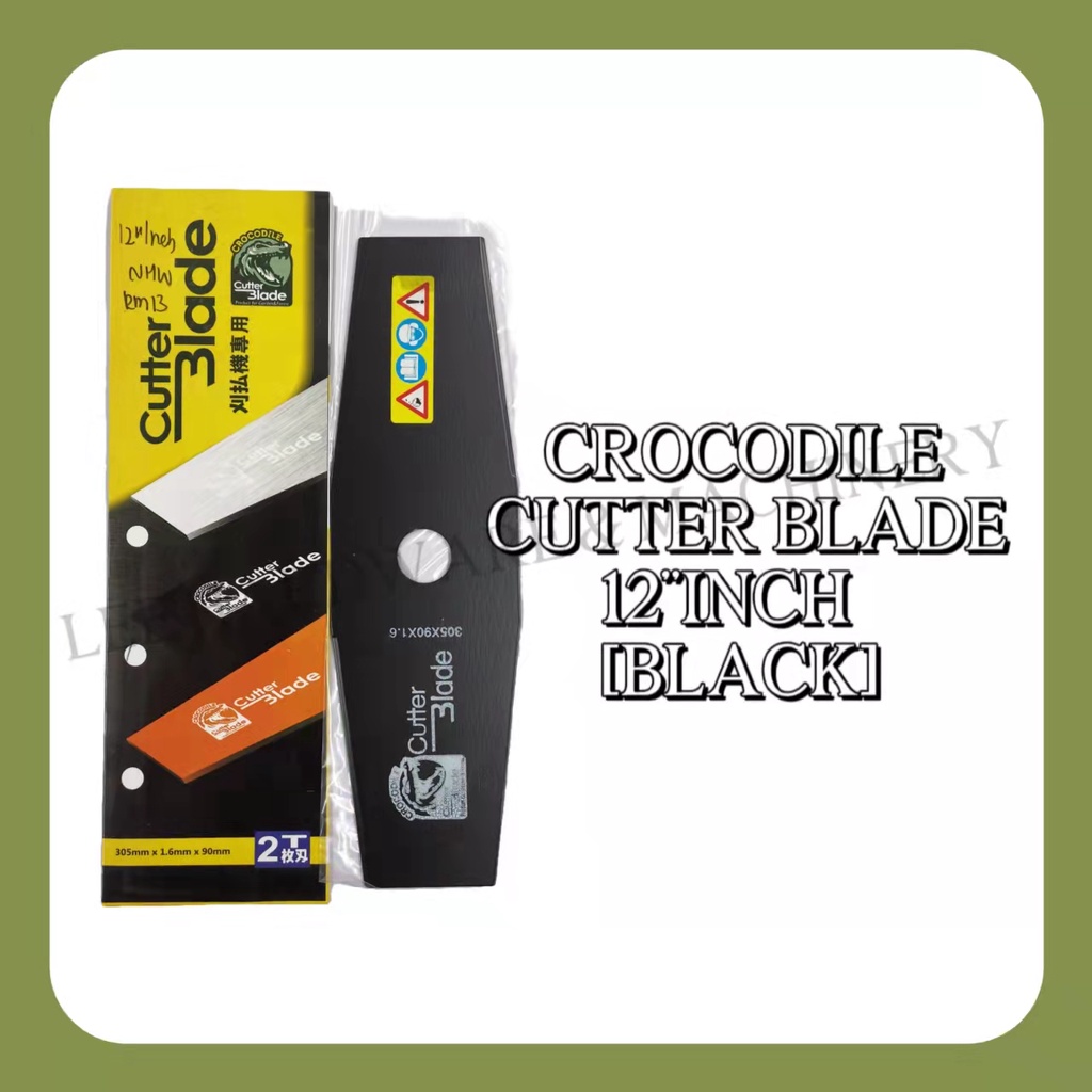 [NEW ARRIVAL]CROCODILE CUTTER BLADE 12''14''16INCH BRUSH CUTTER BLADE ...