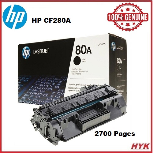 HP Genuine Original Laserjet Laser Toner Cartridge CF280A 80A | Shopee ...