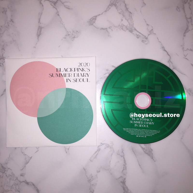 Blackpink 2020 Summer Diary in Seoul (DVD) | Shopee Malaysia