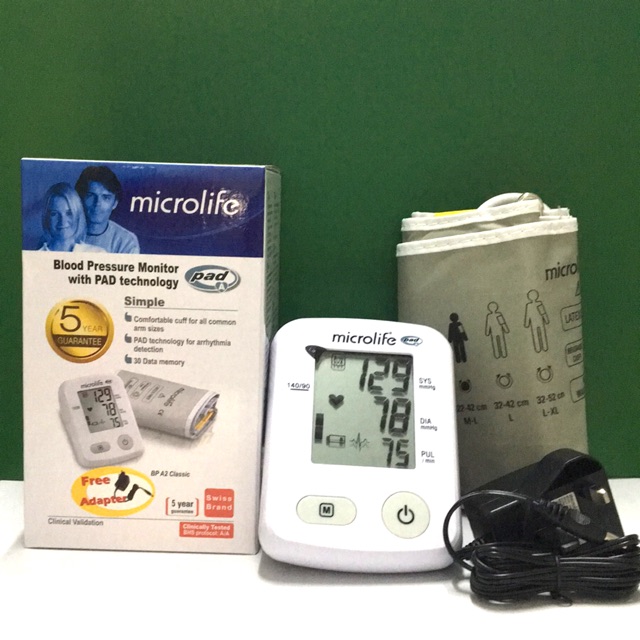 Microlife Blood Pressure Monitor With PAD Technology | Shopee Malaysia
