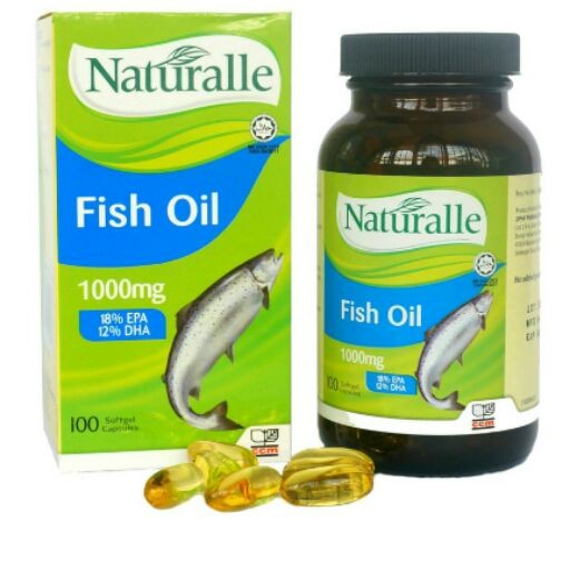 Naturalle fish oil 100mg (100s) | Shopee Malaysia