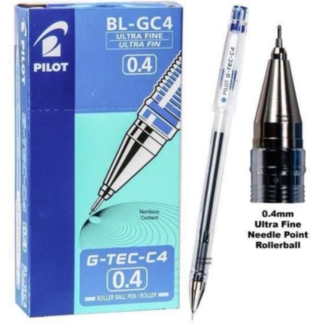 Pilot Pen G-Tec-C Gel Pen 0.4mm / Pilot Refill (Hi-Tec-C) 0.4mm ...